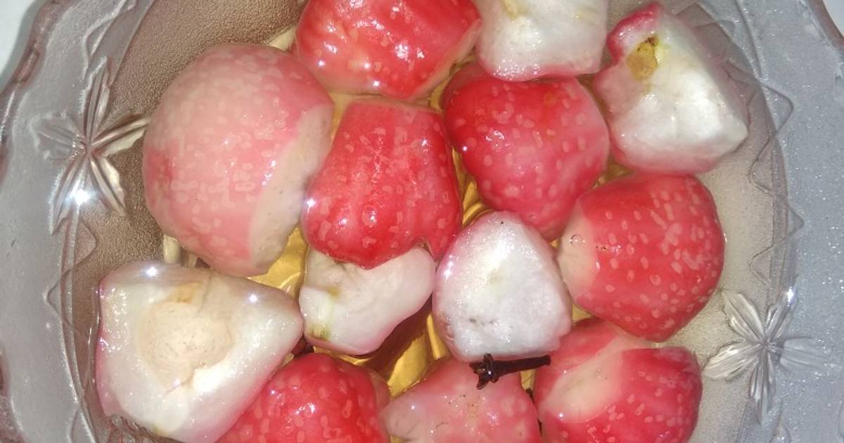 Resep Setup buah jambu air bumbu rempah oleh Dian Mardiani - Cookpad