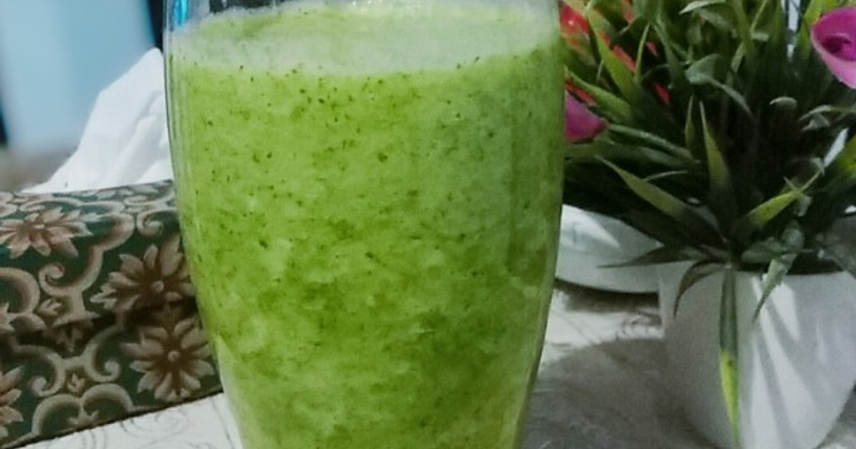 Resep Green Smoothie Pengecil Perut oleh Mimi Eri - Cookpad