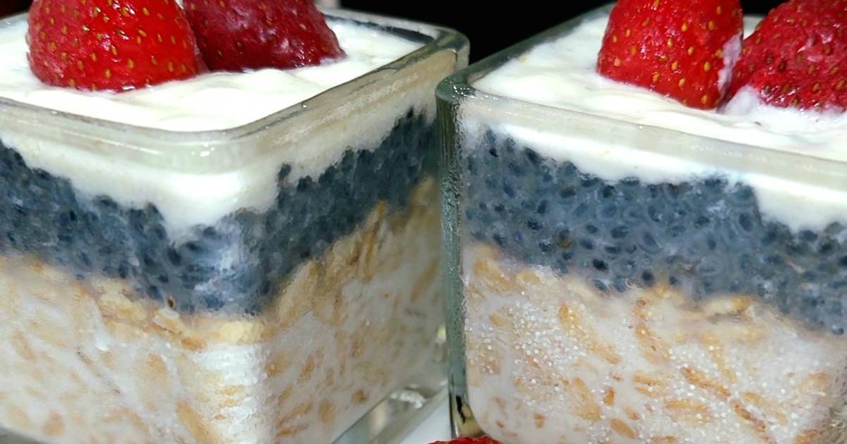 Resep 194. Overnight oats strawberry oleh Susi Darmawan/IG @d_sus14 ... Resep 194. Overnight oats strawberry oleh Susi Darmawan/IG @d_sus14 ...