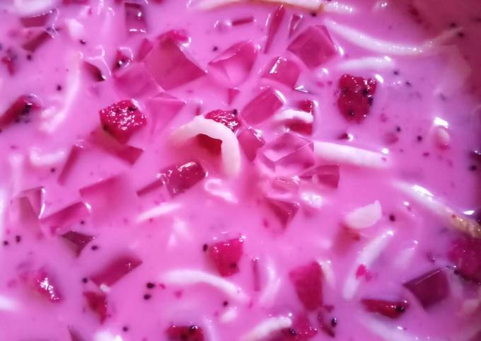 Resep Es Klamud Jelly oleh Tri Haqqini - Cookpad