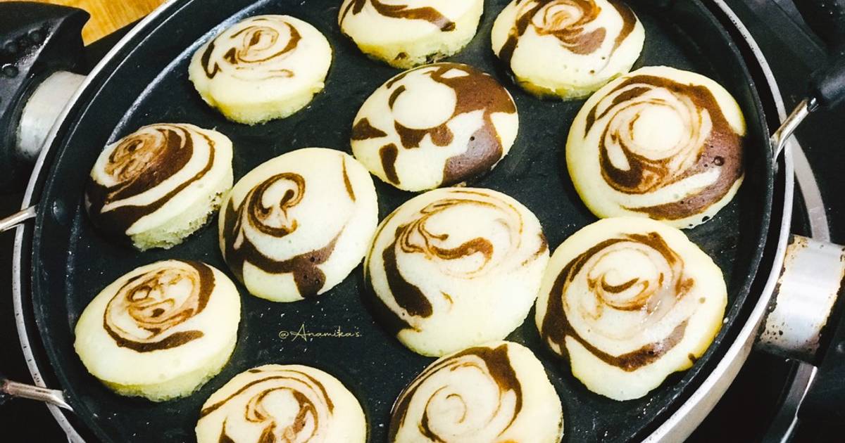 Choco-Marble Idli Cake Recipe by Anamika Banerjee - Cookpad