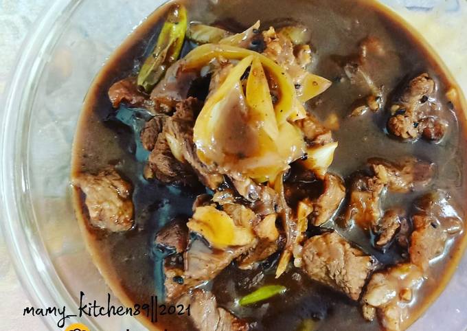 Resipi Daging Black Pepper oleh mamy_kitchen89 - Cookpad