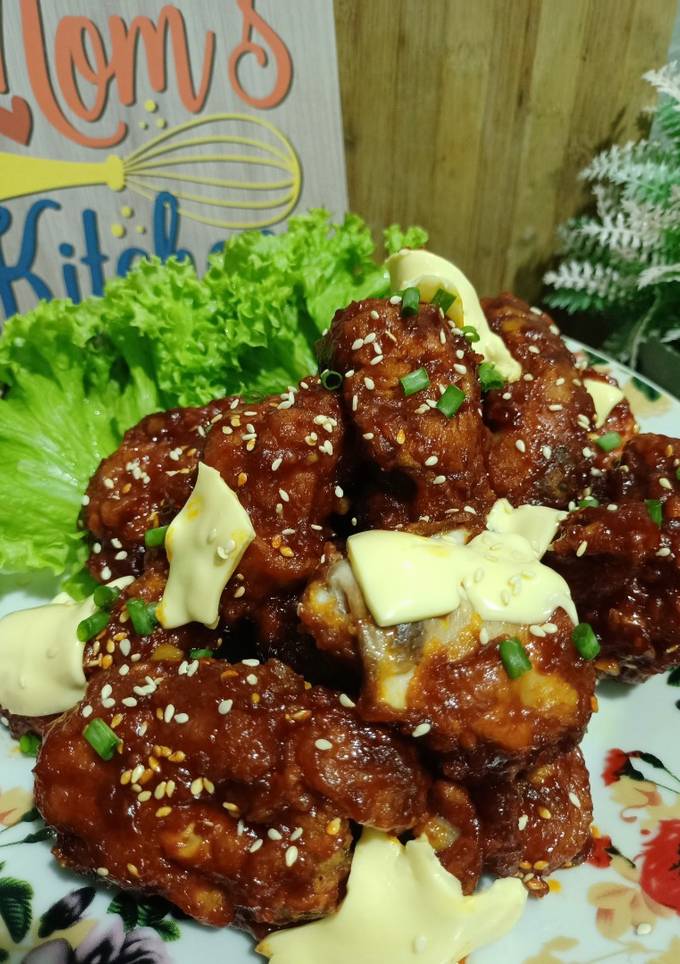 Resipi Ayam Goreng Cheese Korea oleh mamy_kitchen89 - Cookpad