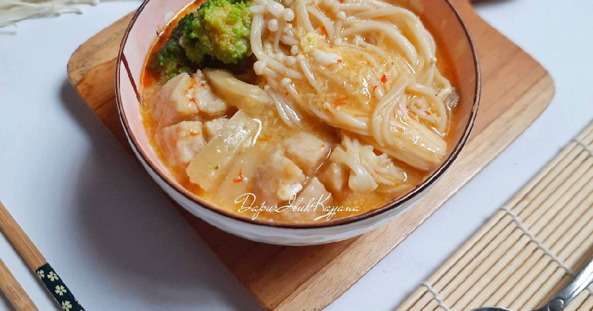 21 resep seblak jamur enoki dan ceker enak dan mudah - Cookpad