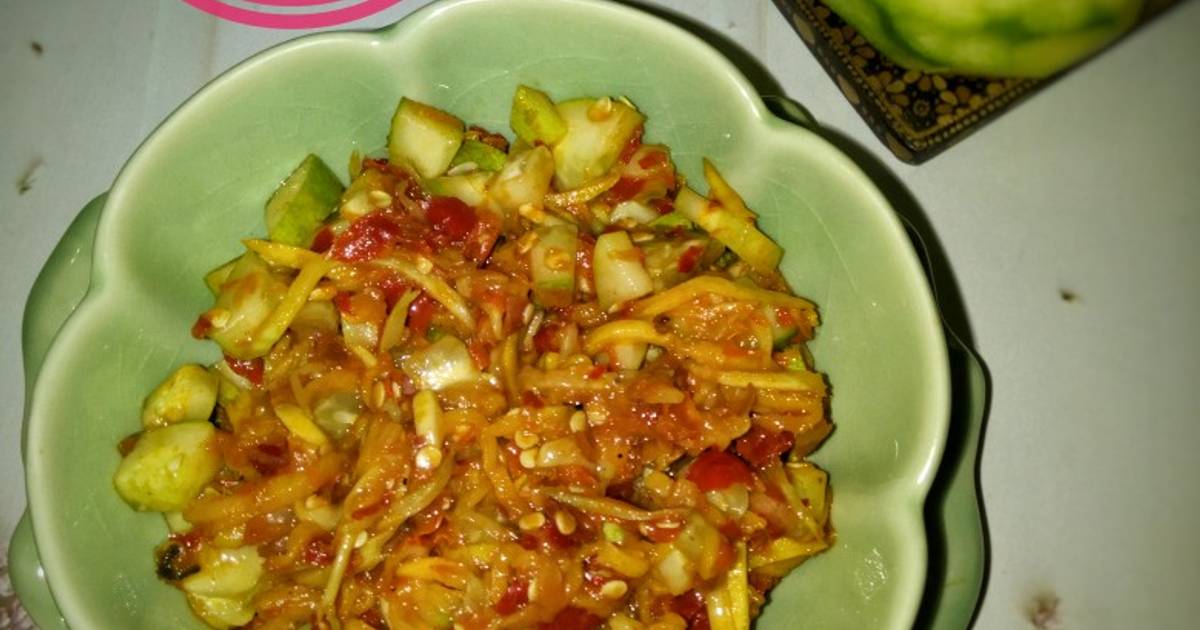 23 resep sambal mangga timun enak dan mudah - Cookpad