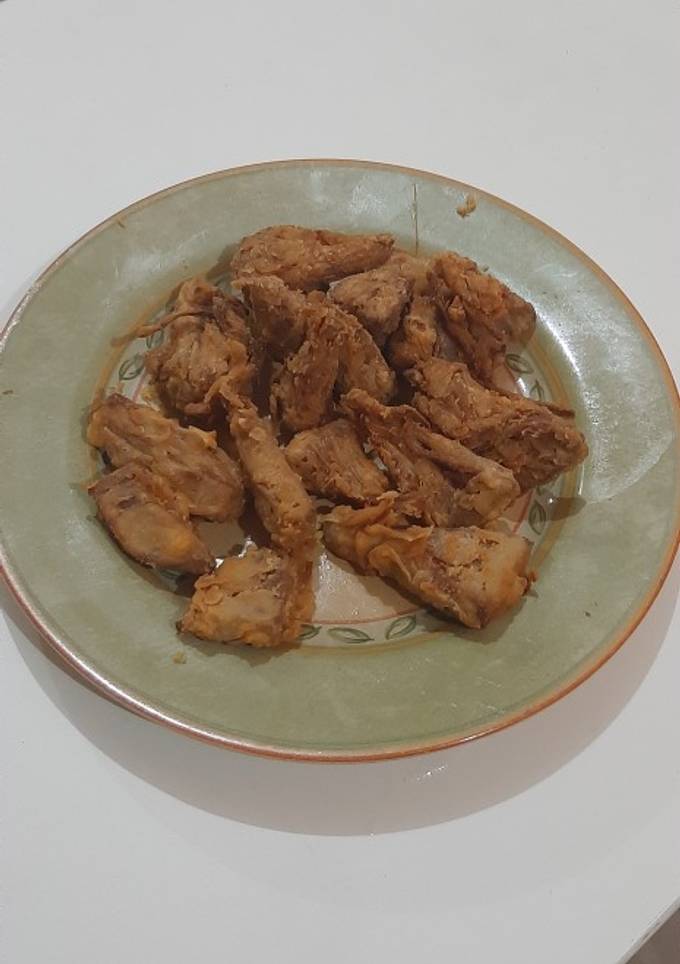 Resep Vegan Chicken Popcorn out of Jackfruit (Nangka) oleh Riskha Niela ...