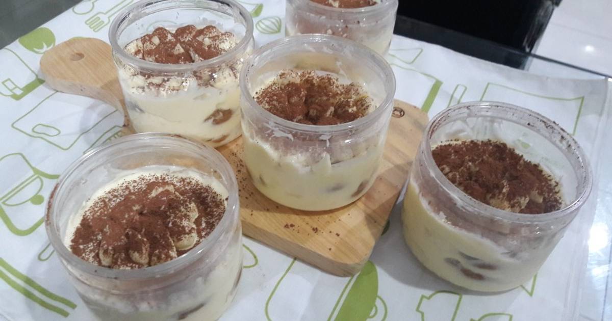 Resep Tiramisu in a jar oleh Heryani - Cookpad