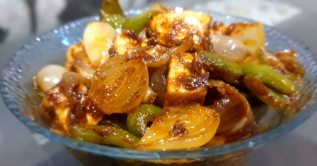 Chilli paneer Recipe by Riya Mehta - Cookpad
