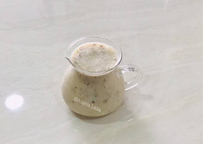 Resep Jus buah pisang,apel dan syirup buah murbei oleh Angela Litha ...