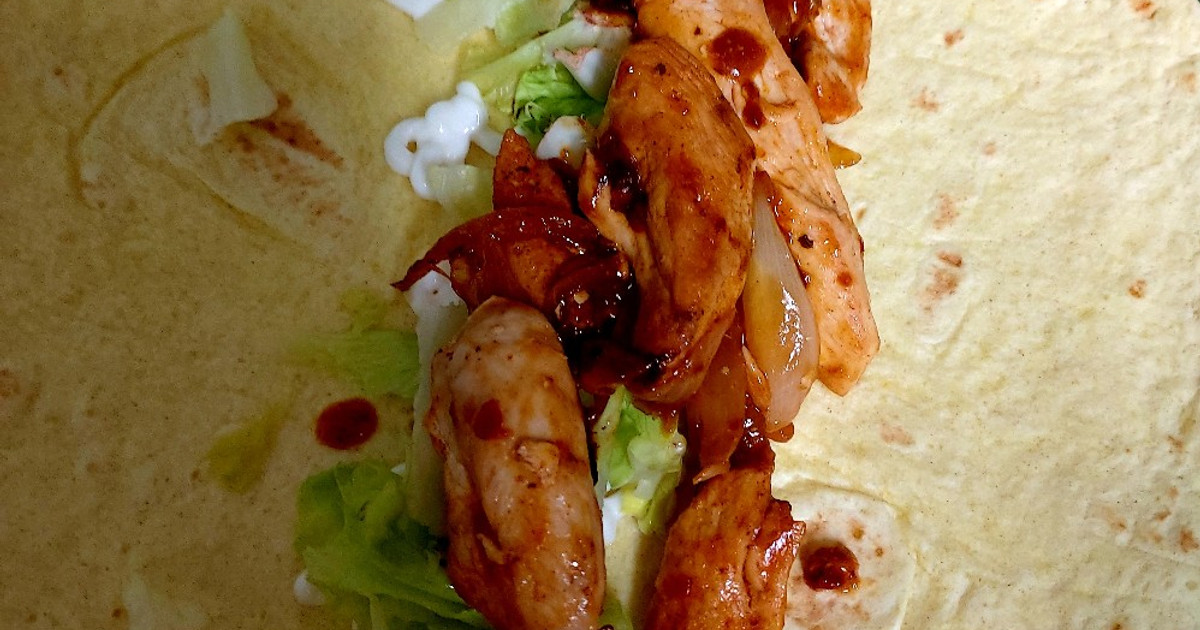My Simple Sweet Chilli Chicken Brioche Wraps 🤩 Recipe by Maureen 😀 ...
