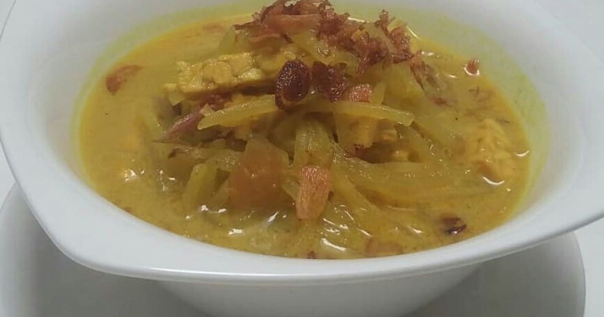 Resep Sayur Santen Labu Siam Tempe oleh Yana riski - Cookpad