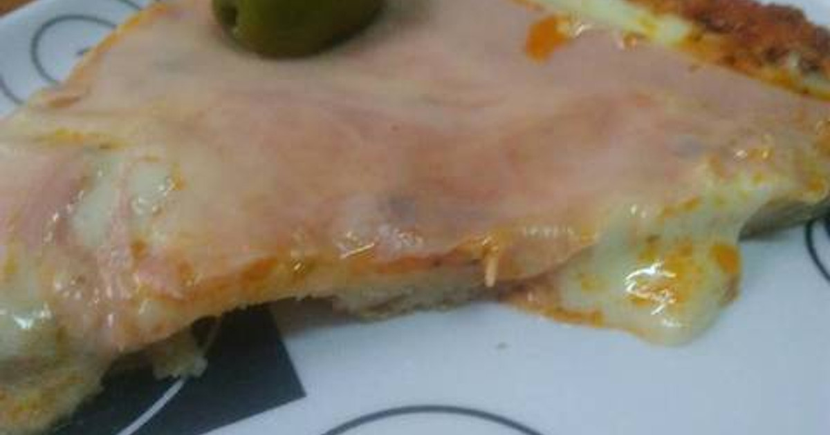 Pizza De Pan Viejo Receta de MAMUCHA SILVIA 🌹
