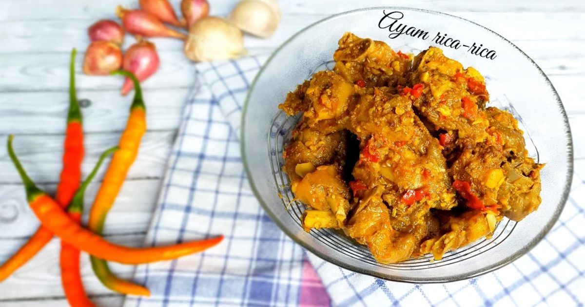 Resep Ayam Rica Rica 🍗 oleh Bunda Azzam Faaz - Cookpad