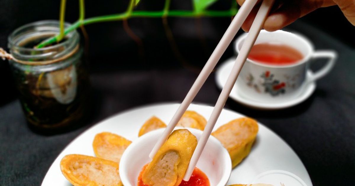 Resep Egg Chicken Roll Hokben (Frozen Food) oleh Tatta Manyund - Cookpad