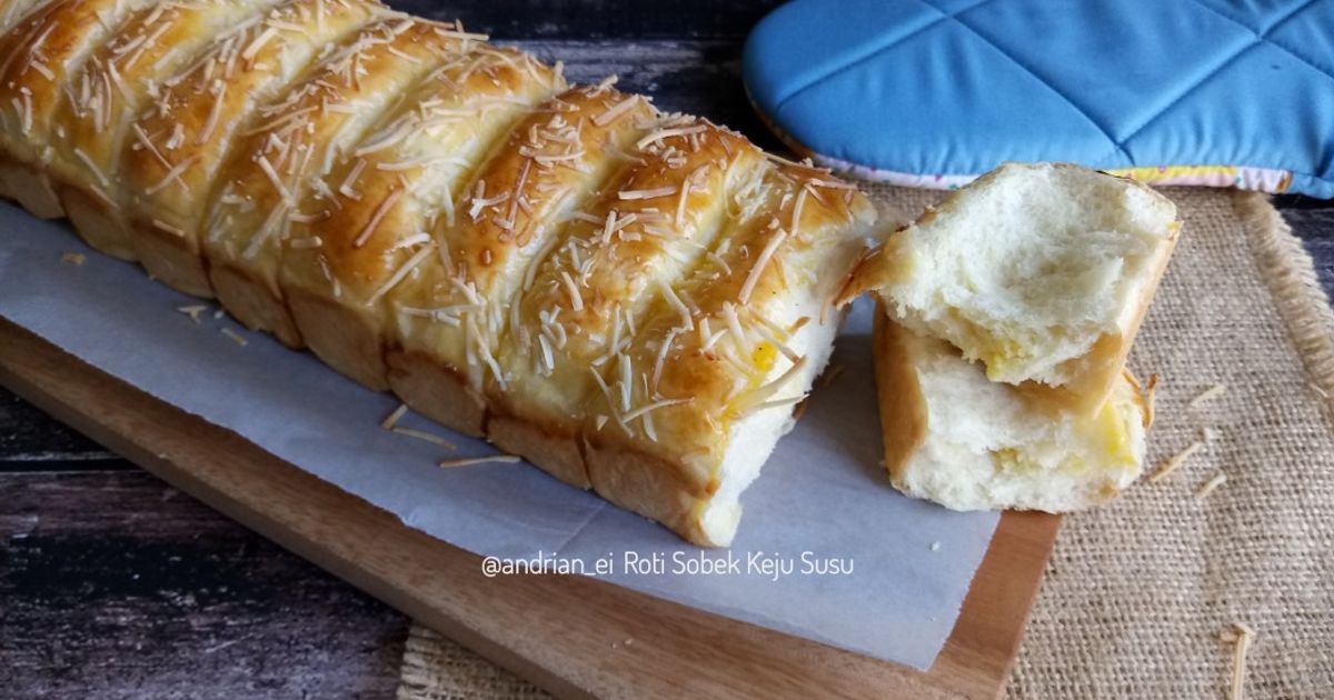 Resep Roti Sobek Susu Keju oleh Bunda Ei - Cookpad