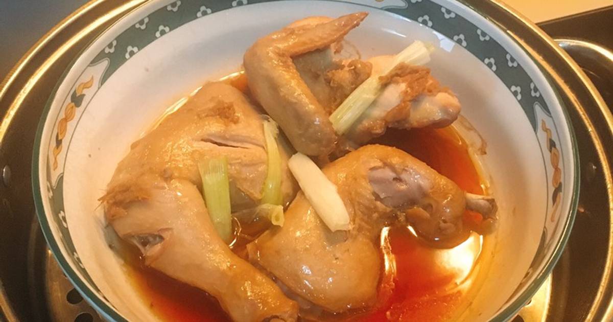 Resep Steamed Ginger Chicken oleh Maya Malahayati - Cookpad