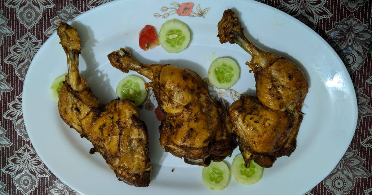 Fry chicken piece Recipe by Manvi Niazi - Cookpad