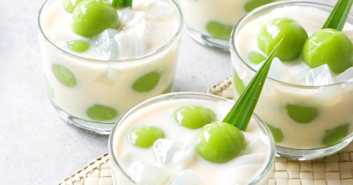 Resep Pandan Coconut Desert oleh tyasprabowo - Cookpad
