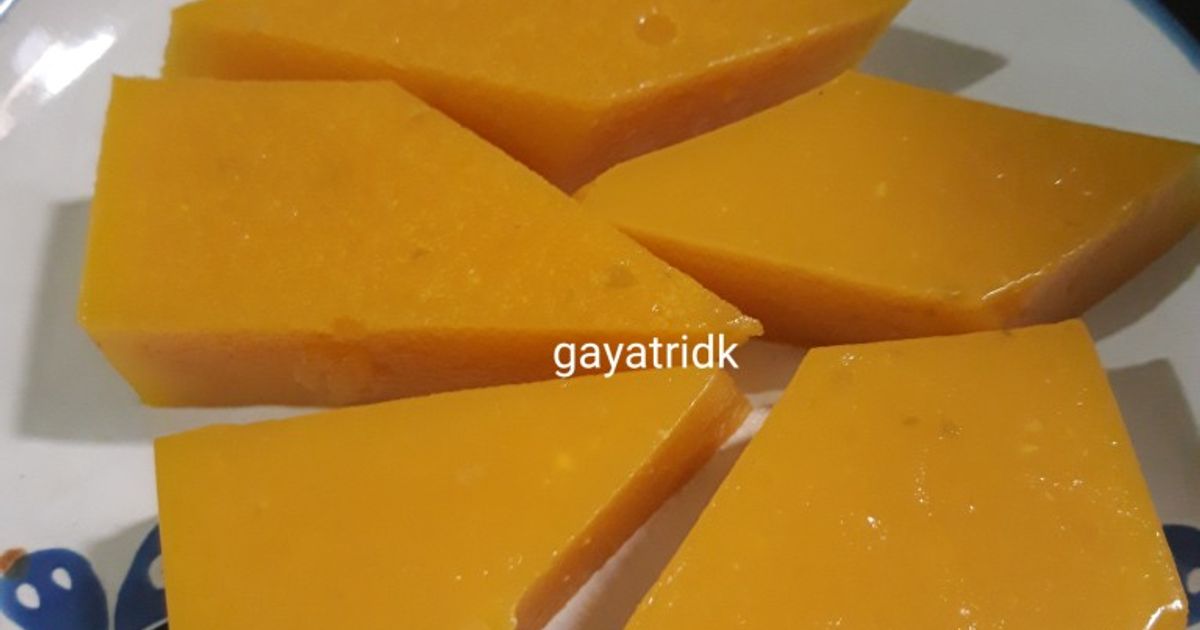 Resep Puding Waluh (Labu Kuning) Lumer oleh Gayatri DK - Cookpad
