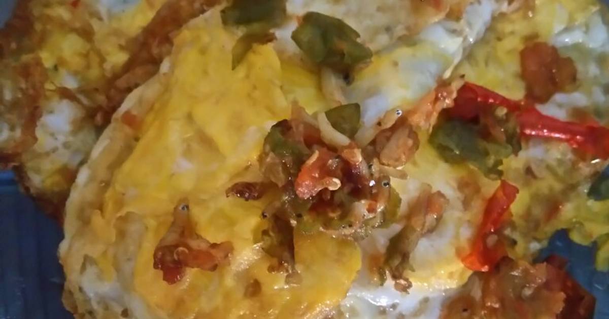 Resep Telur Mata Sapi Sambal Tomat Teri Oleh Mom Ray Cookpad