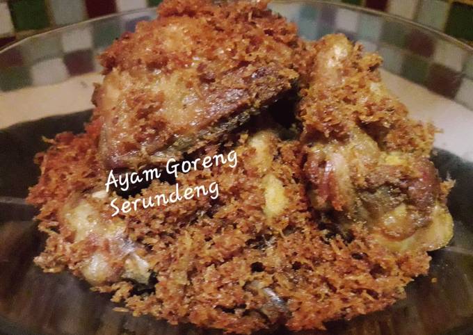 Resep Ayam Serundeng oleh Nurul Wahdah - Cookpad