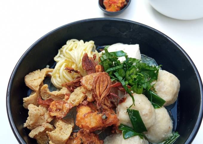 Resep Bakso ayam jamur oleh ayis - Cookpad