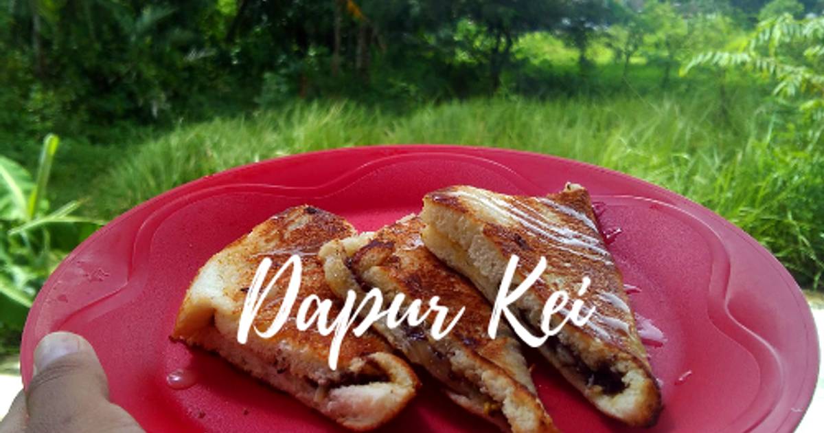 Resep Roti Bakar Lumer (Teflon) oleh Dapur Kei - Cookpad