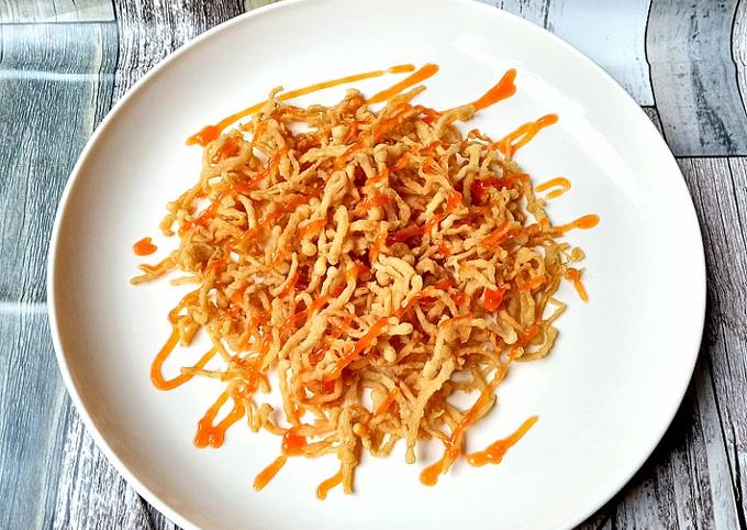 Resep Jamur Enoki Crispy oleh Alya Nurfitri🍳 - Cookpad