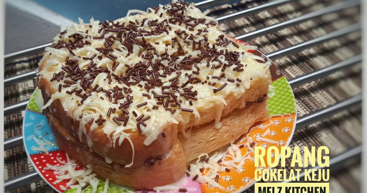 Resep Ropang Cokelat Keju oleh Melz Kitchen - Cookpad