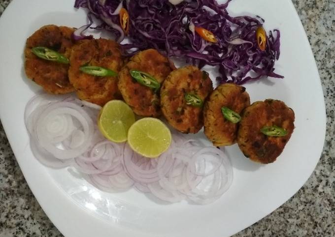 Chicken Shami Kebab Recipe by Naheed Alam - Cookpad
