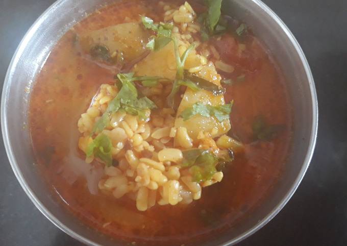 Aloo Dal Recipe by Sangeeta Sonawane - Cookpad