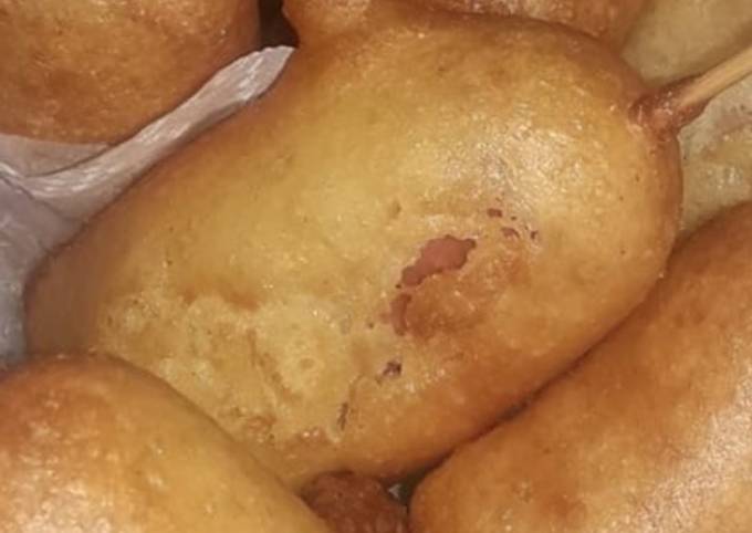 Corn dogs tipo Ale Receta de Gloria Emma- Cookpad