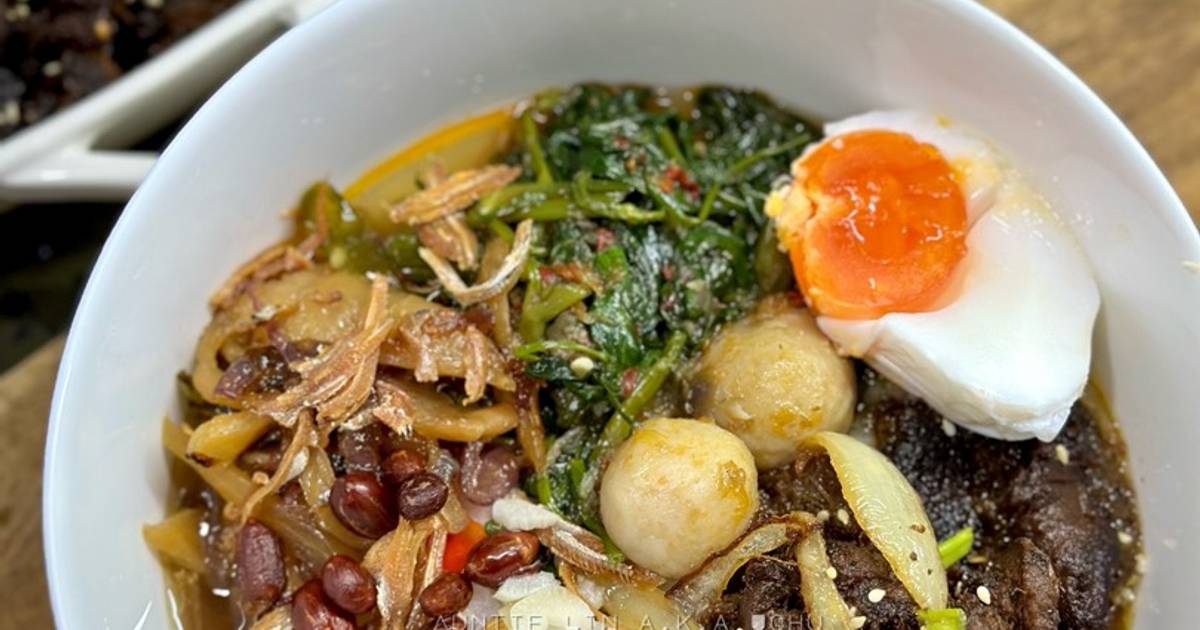 Resipi Bubur Nasi Aneka Lauk bersama Daging Bulgogi oleh Sesimple ...