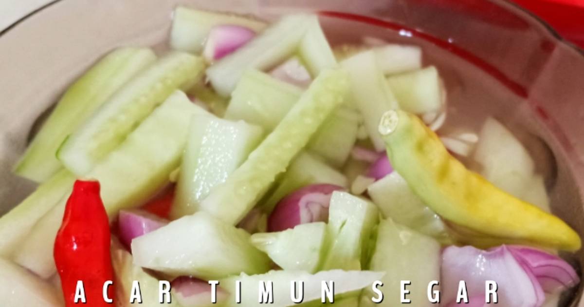 Resep Acar timun segar oleh Galuh Ajeng Anggraeni - Cookpad