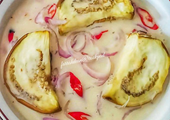 Resipi Terung Asam Lemak Oleh Farrah Cookpad