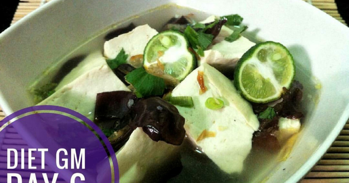 Resep Diet Gm Day 6 (Sup Tahu Jamur Kuping) oleh Alnase Nur Fitrah ...