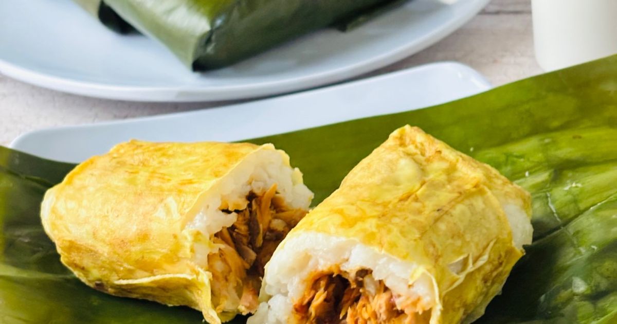 Resep arem arem arem arem bungkus telur rumahan enak dan mudah - Cookpad
