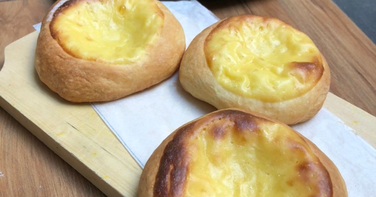 Resep Custard Creamy Bun / Roti Krim Kustar oleh Lisa - Cookpad