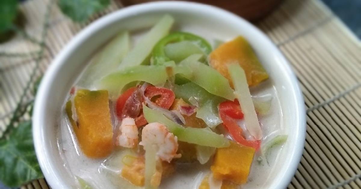 Resep Lodeh labu Siam perenggi oleh Mak Win - Cookpad
