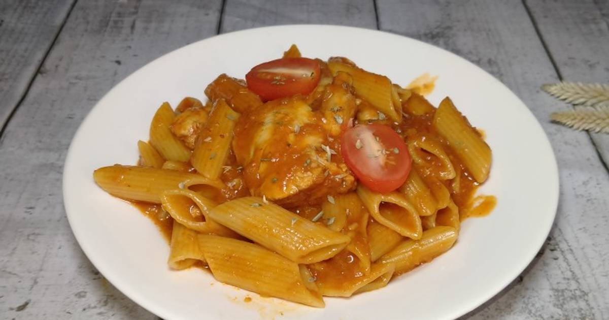 Resipi Mbakbaka (Chicken Pasta)🇱🇾 oleh shazrina - Cookpad