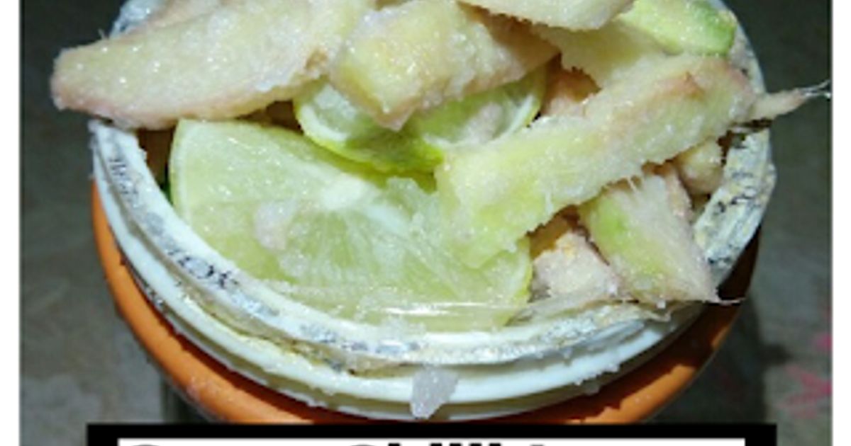 Green Chilli Lemon Ginger Pickle Recipe by Sonia Batra - Cookpad
