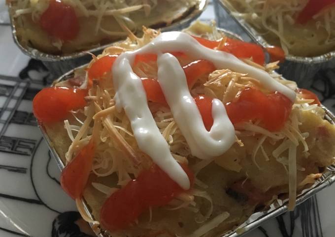 Resep Kentang tumbuk bakar oleh Elvi Khairina - Cookpad