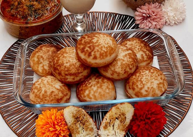 Minced meat stuffed masa Recipe by Maryam Harande - Cookpad