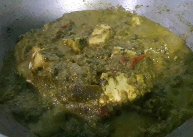 Palang paneer Recipe by Sukanya Das - Cookpad