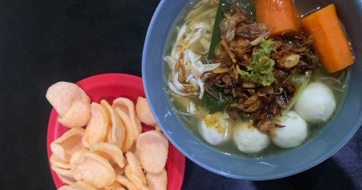 134 resep mie sop enak dan sederhana ala rumahan - Cookpad