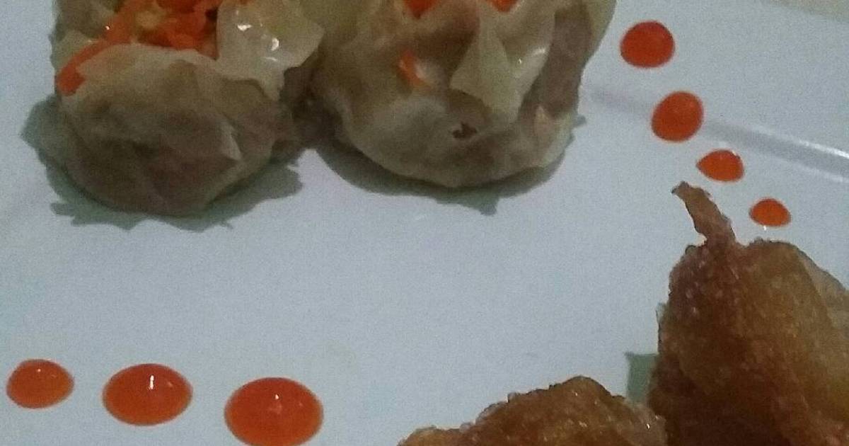 Resep Siomay + pangsit goreng enakkk... 😄 oleh neny artha - Cookpad