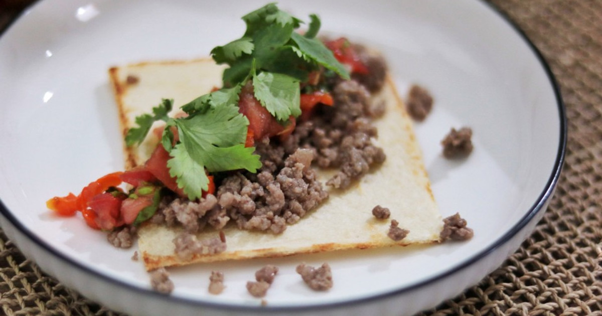 Resep Beef Taco (Roti Tawar) oleh Hes Hidayat - Cookpad