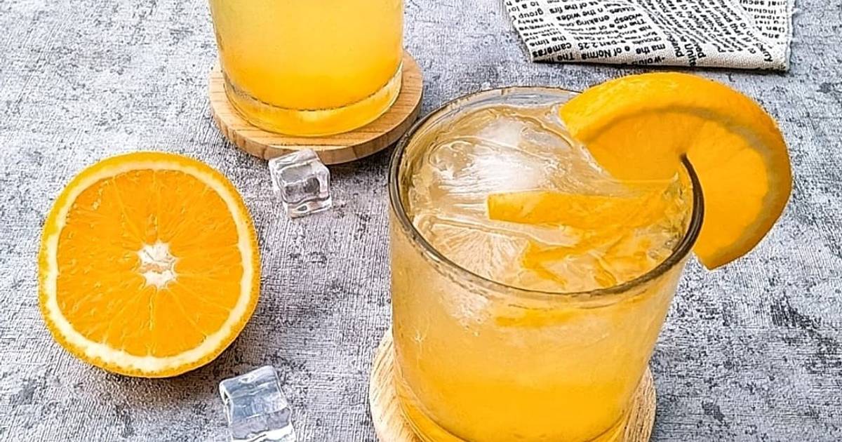 Resep Es Sirup Kulit Jeruk oleh nidarudi - Cookpad