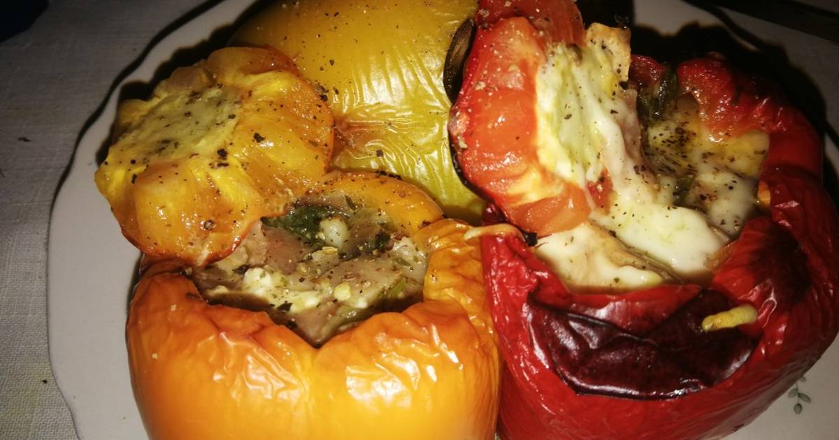 21 εύκολες και νόστιμες σπιτικές συνταγές για πιπεριές γεμιστές με ...