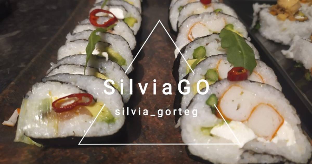 Sushi de pollo rebozado - 7 recetas caseras- Cookpad
